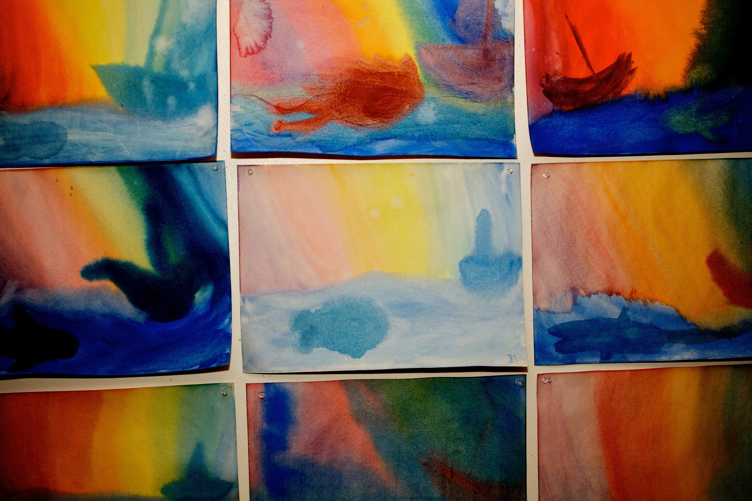 Watercolor Painting In The Early Grades Creative Inspiration And